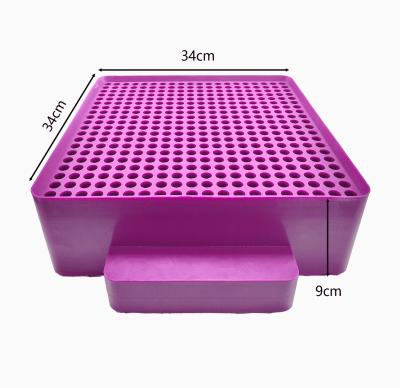 China 400-Cavity Food Grade Silicone Chalk Mold | Make 400 Chalk Sticks At Once For Teaching for sale