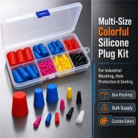 China Silicone Tapered Masking Plugs for Powder Coating and Painting for sale