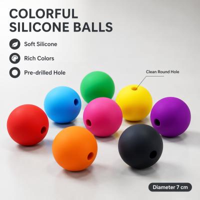 China Silicone Rubber Ball for Chemical Dispenser Valves High Temperature Heat Resistant for sale