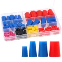 China High Temperature Silicone Tapered Masking Plugs for Powder Coating for sale