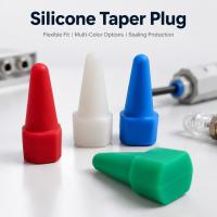 China Custom High Temperature Silicone Tapered Plug Rubber Stopper Industrial Sealing Masking Plug for for sale