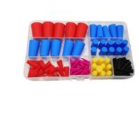 China High Temperature Heat Resistant Silicone Plug With Screw Thread 12*14.5*25mm for sale