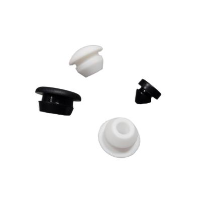 China High Temperature Resistant Silicone Plug with Slot Multi-Size Selection Snap Hole Sealing Stopper for sale