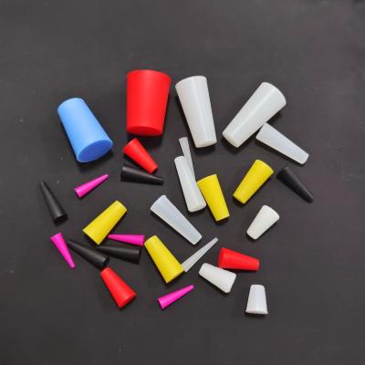 China Silicone Flanged Tapered Plugs for Panel Hole Masking High Temperature Heat Resistant for sale
