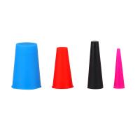 China YUNZORI Customize Sealing Natural Modern Seal Vial Silicone Rubber End Cap and Stopper Plug for sale