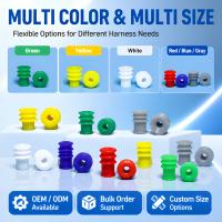 China Silicone Gel Waterproof Plug Small-Hole Rubber Plug Dustproof Seal Insulating High-Voltage Cap for sale