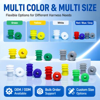 China Silicone Gel Waterproof Plug Small-Hole Rubber Plug Dustproof Seal Insulating High-Voltage Cap for sale