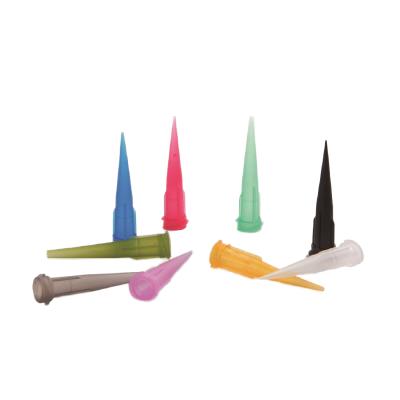 China YUNZORI HTTT Plastic TT SMOOTHFLOW Conical TAPERED TIPS NEEDLES Cutting for Adhesive Dispensing for sale