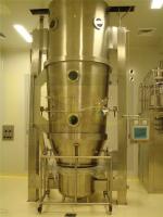 China Top Spray Granulation Fluidized Bed Dryer Granulator Machine Sealed Circulating for sale