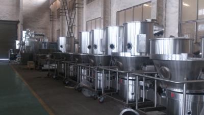 China SS304 SS316  Fluid Bed Wet Granule Drying Machine PHARM , FOODSTUFF for sale