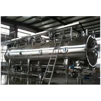 China Mirror Polising Vacuum Mesh Belt Dryer Machine Steam / Hot Water Heating for sale