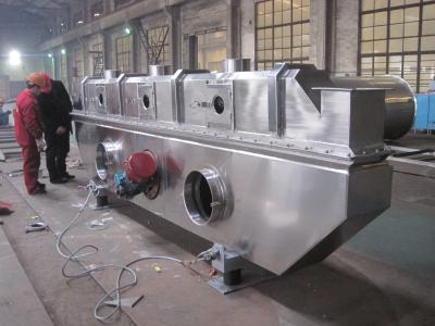 China Ventilex Vibration Motor Drive Carrier Fluid Bed Dryer Machine With Big Capacity 200 - 2600kg for sale