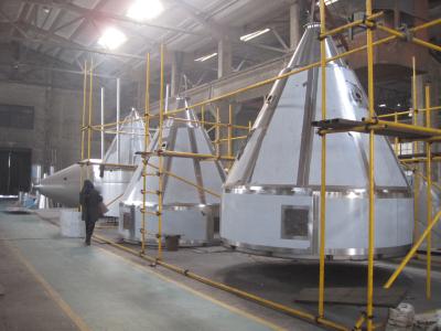 China Two Grade Cyclone Horizontal Air Stream Spray Dryer , Rotary Atomizer Spray Dryer for sale