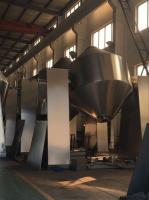 China Conical Rotary Vacuum dryer with heating steam, hot water , conduct oil for drying powder product for sale