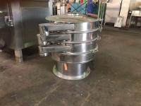China SUS304 round shape  vibrating sifter for separate the powder,particle product,the power supply for it is customized for sale