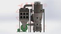 China Sealed Circuit Circulation SGS 3.5t/H Fluid Bed Equipment for sale