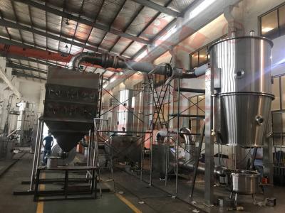 China 0.2mpa Ss304 Fluid Bed Dryer Machine With Steam Heating System for sale