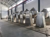 China Lithium Iron Phosphate Double Cone Dryer Thermal Oil Heating for sale