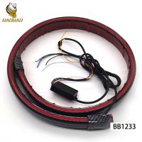 China Carbon Fiber LED Tail Light Strip Red 1000LM For Car For Motorcycle for sale