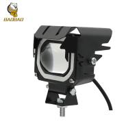China Aluminum Black Square White Yellow Color For Car Motorcycle Lights for sale