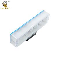 China 6 LED White Rectangle Design LED Work Light Bar For Auto For Truck for sale