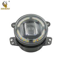 China Universal LED Fog Light For Car Motorcycle 4 Inch White Yellow for sale