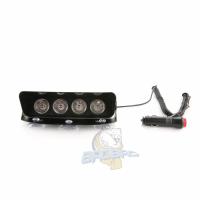 China 12V Red Blue Flash Super Bright Light Bar Strobe Light For Car for sale