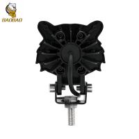 China Black Tiger Molding White Yellow Flash Bulb Motorbike LED Headlight External Install for sale