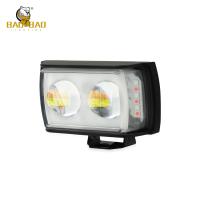 China Full Aluminum White Yellow Dual Color 2 LED Motorcycle MINI Driving Light for sale