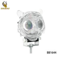 China Lucency Purple Pink Tiger Design Mutiple Flash Color Motorcycle Spotlight for sale
