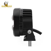 China 4 LED White Red Yellow Projector Spotlight LED Light For Motorcycle For Car for sale