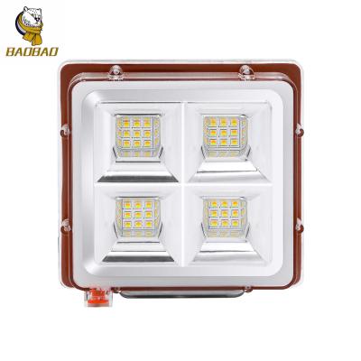 China 4 Inch 42W 4 Hole 48 LED Square Design Universal LED Work Light for sale