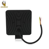 China 102W 34 LED Black Square Design High Bright Work Light For Auto For Car for sale