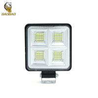 China 4 inch 64 LED 48W Square Spotlight Outdoor Car LED Work Light for sale