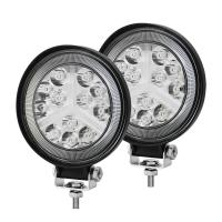 China 4 Inch 36W White Yellow 38MM 58MM Offroad Parts Car LED Work Light for sale