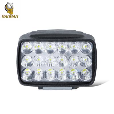 China 3500LM 18 Beams 4 Inch White Auxiliary LED Light For Motorbike for sale