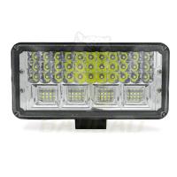 China 7 Inch Rectangle White Yellow 12V Universal Car Bright Work Lights for sale