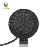 China Black Circle Square Casing 12V 24V Offroad Accessories Auto Fog Lights for sale