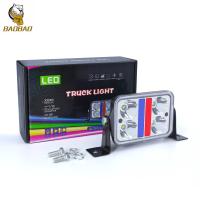 China Rectangle 30W Red Blue Flash 80V Large View LED Work Light Outdoor Accessories for sale