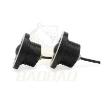 China White Light White Ring Blue Ring Motorcycle All Aluminum Fog Light for sale