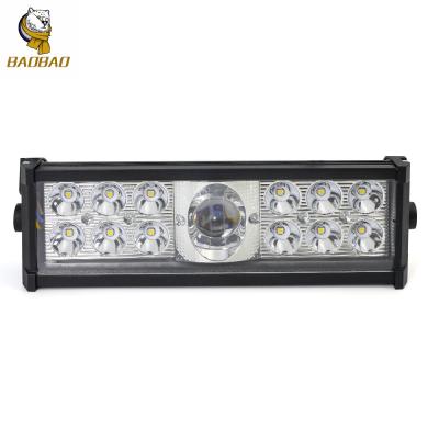 China 80V Offroad Auto Work Light 40W Rectangle White Yellow Flash for sale