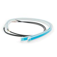 China 12V 24V White Yellow LED Strip Light Running Lamps for Universal Car Decorative Light for sale
