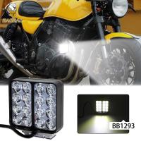 China 80V 32W 3 Inch Plastic Square Universal LED Headlight Motowolf Spotlight for sale
