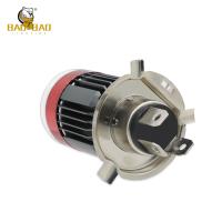 China H4 BA20D Black Casing 80V Universal Motorcycle LED Headlight Bulb for sale