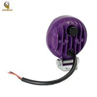 China 12 Beam Purple Casing White Color 80V Motorcycle Work Light Auto Parts for sale