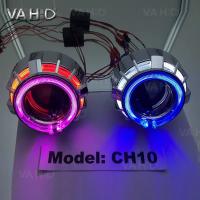 China 2.5 Inch Car Hid Projector Kit 12V Red White Blue Green Yellow Projector Headlight Kit for sale