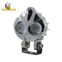 China Ultraman Cartoon Design 12V 80V Yellow White LED Headlight For Motorcycle for sale
