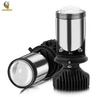 China Aluminum Y6 Mini H4 Super White Projector Lens LED Car Head Light Bulb for sale