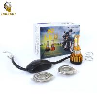 China 50W White Yellow Flash Universal Motorcycle Mini LED Headlight Bulbs for sale