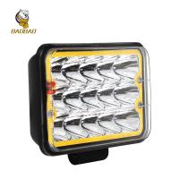 China 5 Inch 15 LED Available Headlight White Yellow Motorcycle Fog Light for sale